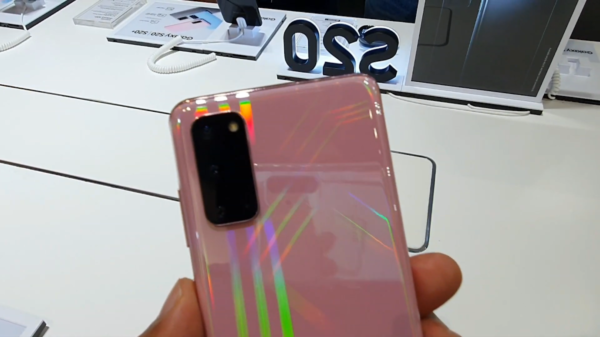 Samsung Galaxy S20 Cloud Pink Hands On Techent