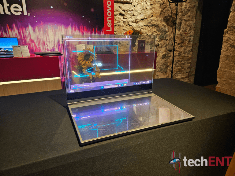 Lenovo Shows Off ThinkBook Transparent Display Laptop at MWC 2024 | techENT